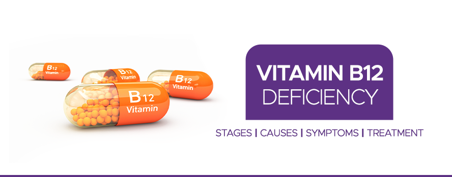 Vitamin B12 Deficiency: Stages, Causes, Symptoms, and Treatment ...